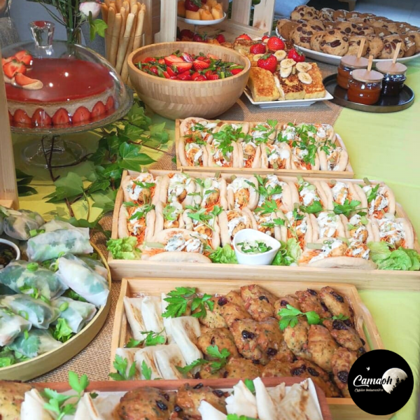 Commander un plat d'origine végétale